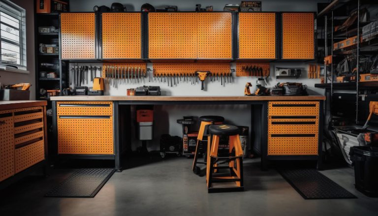 20 Modern Garage Workbench Ideas: Your Practical Guide for Stylish ...
