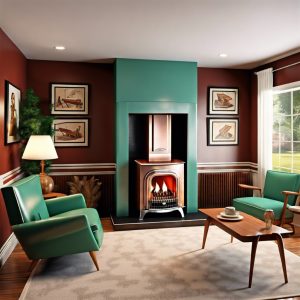 20 Retro Fireplace Ideas for a Cozy Vintage Home