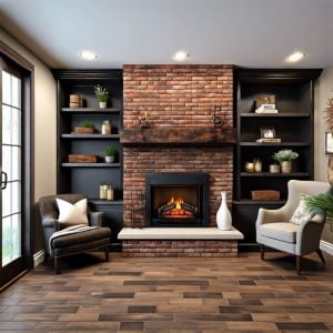 20 Retro Fireplace Ideas for a Cozy Vintage Home