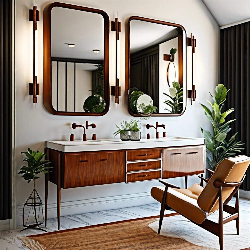 20 Mid Century Modern Mirror Ideas for a Trendy Home